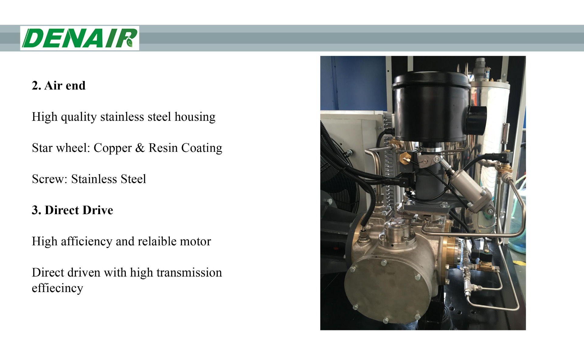 Denair Oil Free Air Compressor :: Lida compressor Taiwan